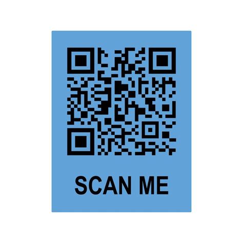 Scan Me Phone Tag Qrcode For Mobile App Qr Code For Smartphone