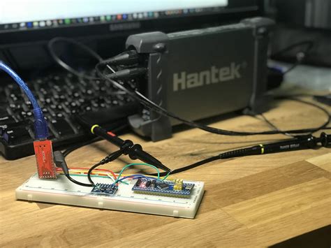 Debug I2c Communication From Mpu6050 To Stm32f103c8t6 Using Hantek