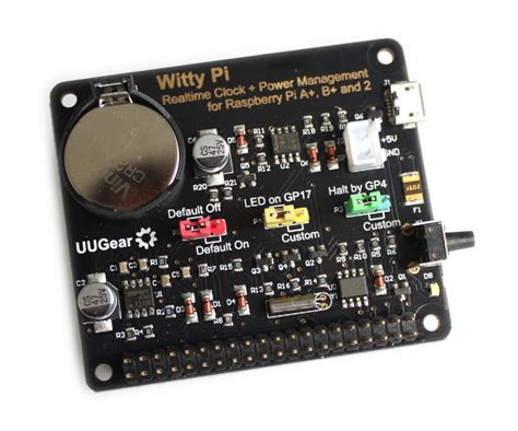 Witty Pi A Realtime Clock And Power Management For Your Raspberry Pi Raspberry Pi Spy