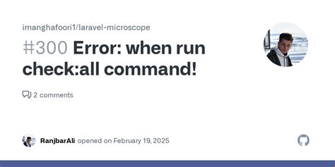 Error When Run Checkall Command · Issue 300 · Imanghafoori1laravel