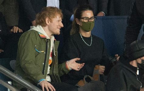 Ed Sheerans Wife Recovering Well From Tumor Treatment