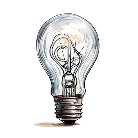 유리 전구 낙서 전구 빛 유리 Png 일러스트 및 이미지 에 대한 무료 다운로드 Pngtree