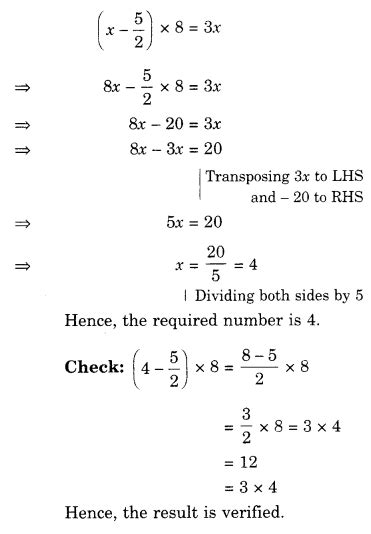Ncert Solutions For Class 8 Maths Chapter 2 Linear Equations In One