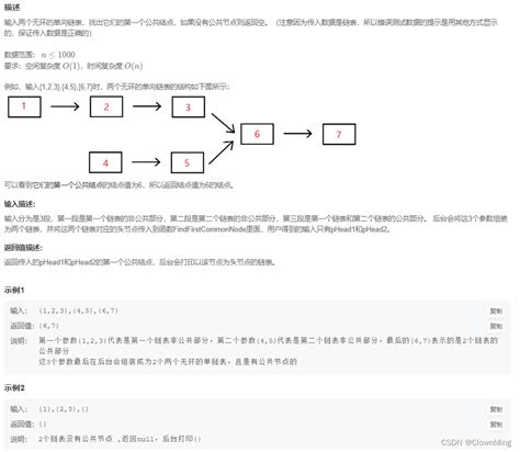2023 9 26 Jz52 两个链表的第一个公共节点 Csdn博客