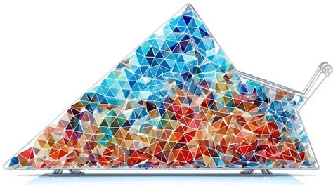 Professional Mesh Shop Model With Triangle Mosaic Icon Wireframe Premium Ai Generated Vector