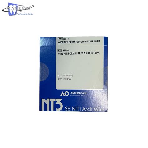 Arco Niti 016 X 016 Superior Pk Con 10 Mx