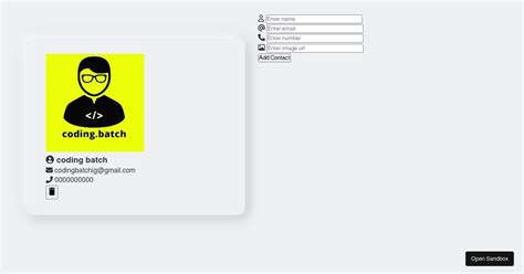 Step 3 Codesandbox