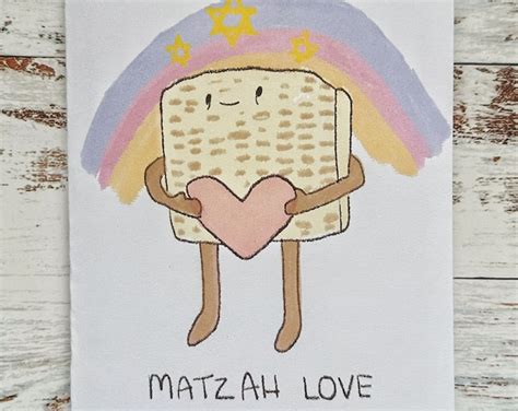 Funny Passover Card Happy Passover Jewish Holiday Card Matzah Card Funny Jewish Card Jewish