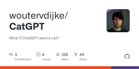 GitHub Woutervdijke CatGPT What If ChatGPT Were A Cat