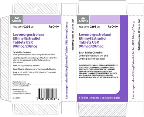 Levonorgestrel Ethinyl Estradiol