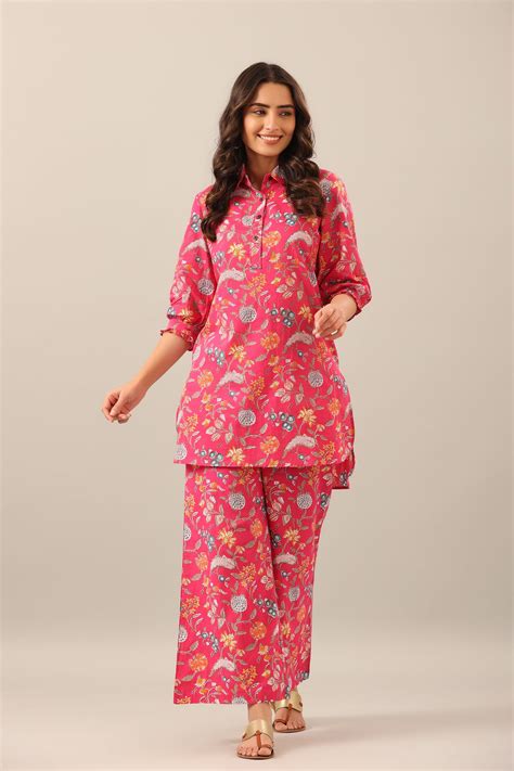 Cotton Palazzo Sets With Top For Women