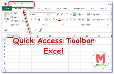 Quick Access Toolbar Akses Cepat Input Data Excel M Jurnal