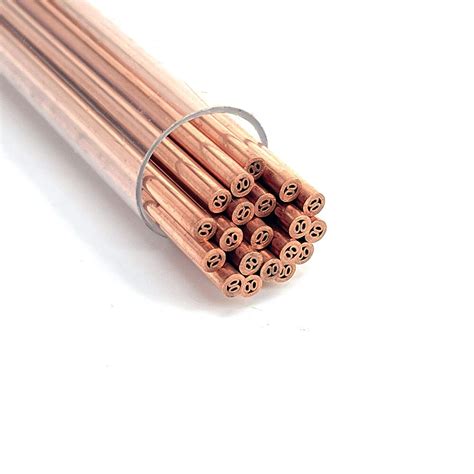 Edm Copper Electrode Tube 3 0 400mm Multi 4 Holes Vicedeal
