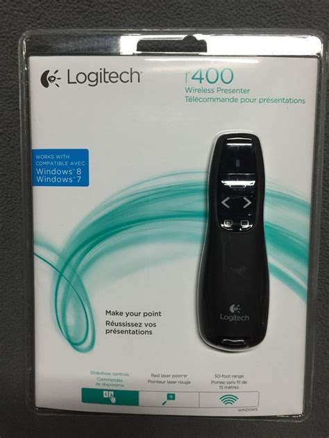 Logitech R Red Laser Pointer Wireless Presenter Receiver Remote Control Lazada PH