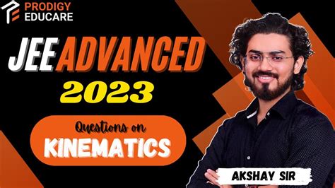 JEE Advanced Kinematics Questions Jeeadvanced Kinematics YouTube