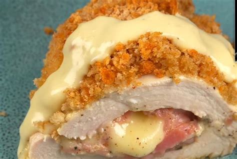 Рецепта за пълнени пилешки гърди с бекон и кашкавал кулинарно бг