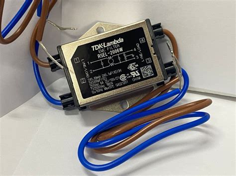 Noise Filter Tdk Lambda Rsel 2006w 6a