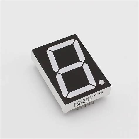 dual color 1 5 inch 1 digit 7 segment led bicolor display 1 5 inch 7