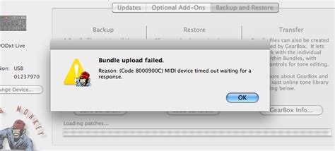 Bundle Upload Failed Error On Pod X3