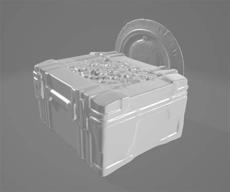 Free Obj File Gaming Loot Box Prop 📦 ・3d Print Object To Download・cults