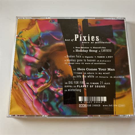 The Pixies Wave Of Mutilation The Best Of Pixies Cd 2004 Retro Unit