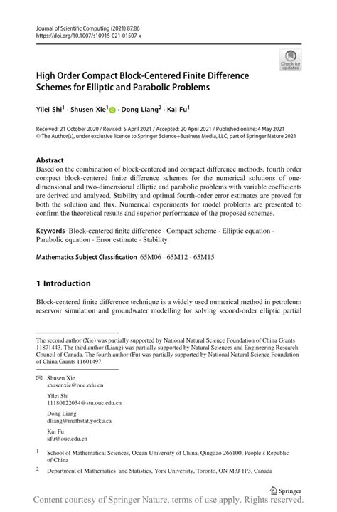 High Order Compact Block Centered Finite Difference Schemes For