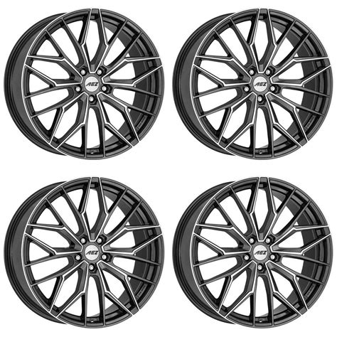 4 Alu Felgen Aez Porto Dark 90jx20 5x112 Für Audi A6 A8 Q2 Q3 Q4 Tt Ebay