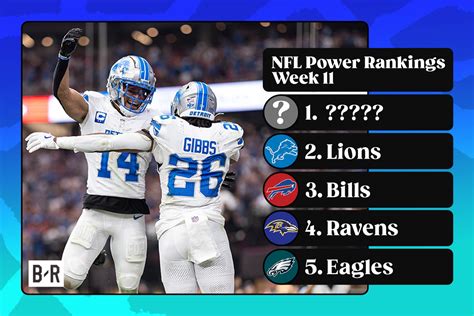 Br Experts Week 11 Nfl Power Rankings Where Does Every Team Stand