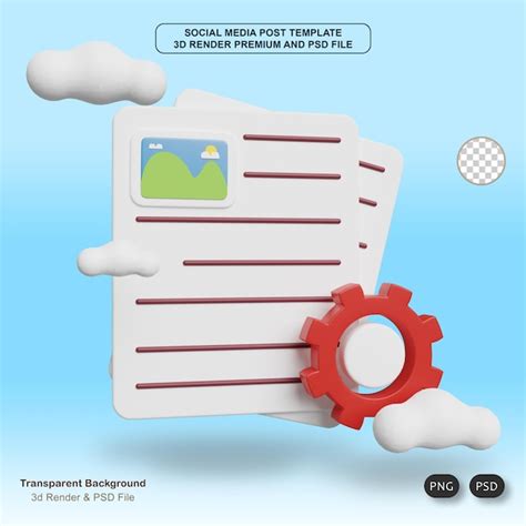 Premium Psd File Edit 3d Illustration