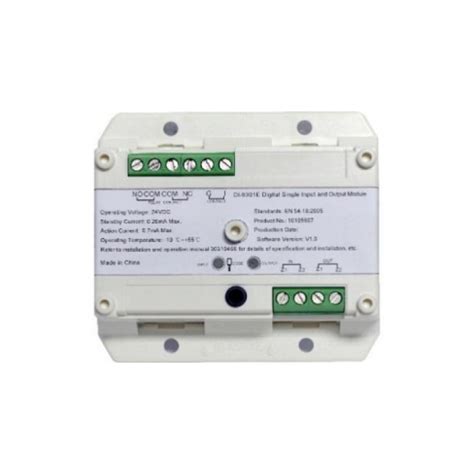 Gst Intelligent Addr Zone Monitor Unit Needs 24vdc Videcon