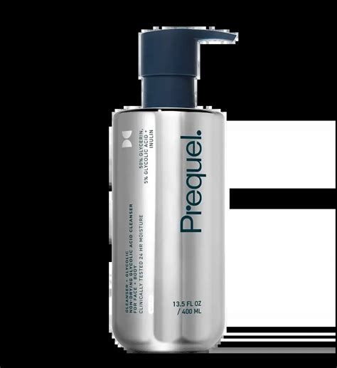 Prequel Gleanser Glycolic Non Drying Glycolic Acid Cleanser For Face