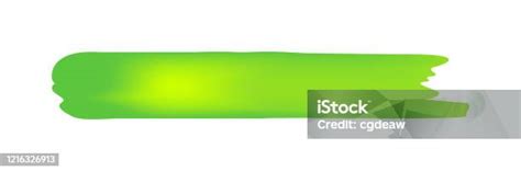 녹색 브러쉬 마크 흰색에 고립 된 수채화 페인트 아이디어브러시 스트로크 녹색 녹색 줄무늬 브러시와 얼룩 스트로크 브러시 페인트