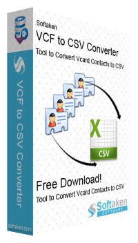 VCF To CSV Converter Software Convert Vcard Contacts To CSV
