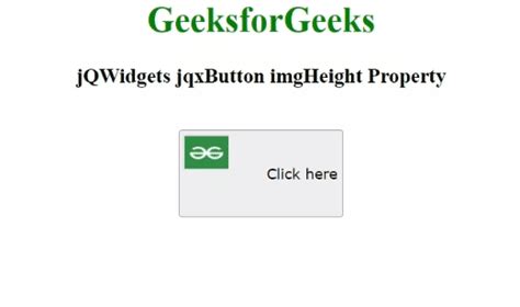 Jqwidgets Jqxbutton Propriété Imgheight Stacklima