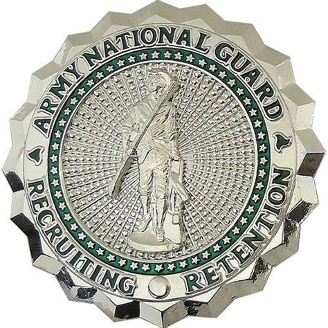 Army Army National Guard Recruiting And Retention Identification Badge