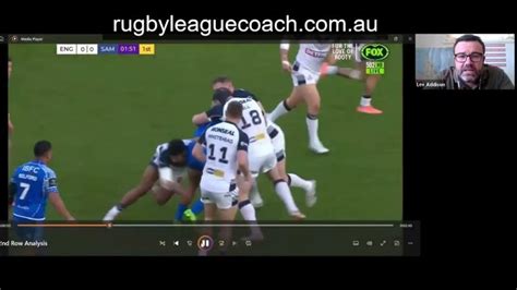 Second Rower Analysis Rugby League By Lee Addison Rugby League Coach