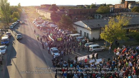 За чист въздух и околна среда Демонстрация срещу замърсяването от ТЕЦ „Брикел“ Youtube
