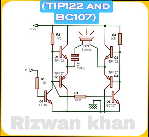 Rizwan The Circuit Appears To Function As An Amplifier Where The Input Signal Is Amplified