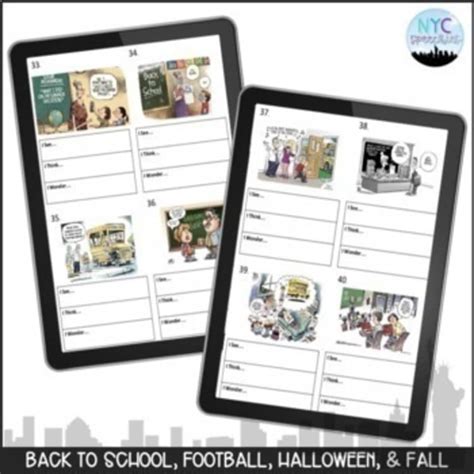 Fall Themed Activity Picture Analysis And Critical Thinking By Nyc Speechies