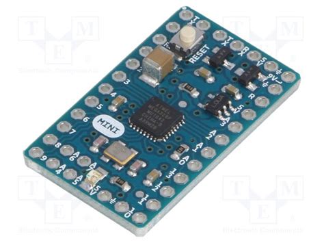 Arduino Mini 05 Without Headers Arduino Devkit Arduino Prototype Board Comp Atmega328