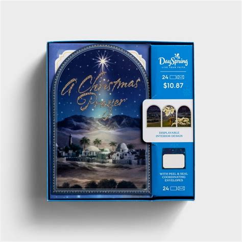 Dayspring 24 Inspirational Christmas Boxed Cards Bethlehem Angels