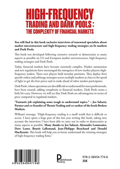High Frequency Trading And Dark Pools The Complexity Of Financial