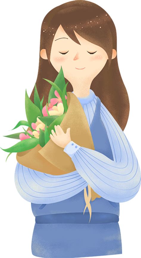 插画女孩