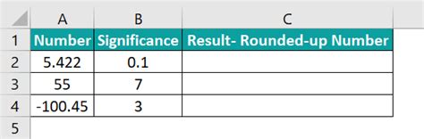 Ceiling Function Continuously In Excel Code Shelly Lighting
