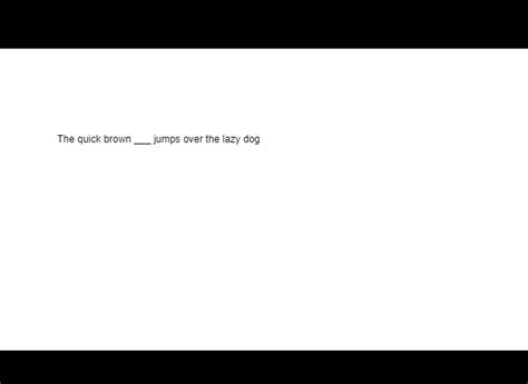 Word Game Fill In The Missing Word In A Sentence C2c3 How To
