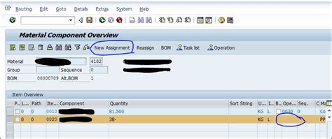 Material Assignment In Routing Sap Community
