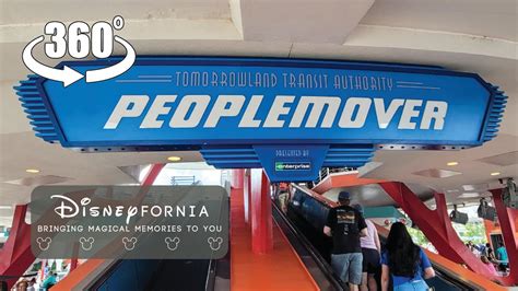 People Mover 4k 360 Video Magic Kingdom Walt Disney World Youtube