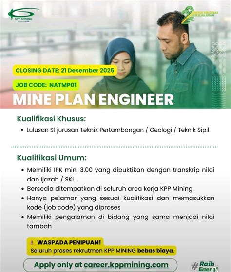Job Mining Batubara Jobseeker Infoloker Lokertambang Groupleader