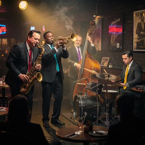 Free Live Jazz Night Image Jazz Band Musicians Download At Stockcake