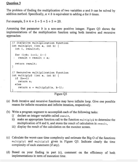 Solved The Problem Of Finding The Multiplication Of Two Chegg